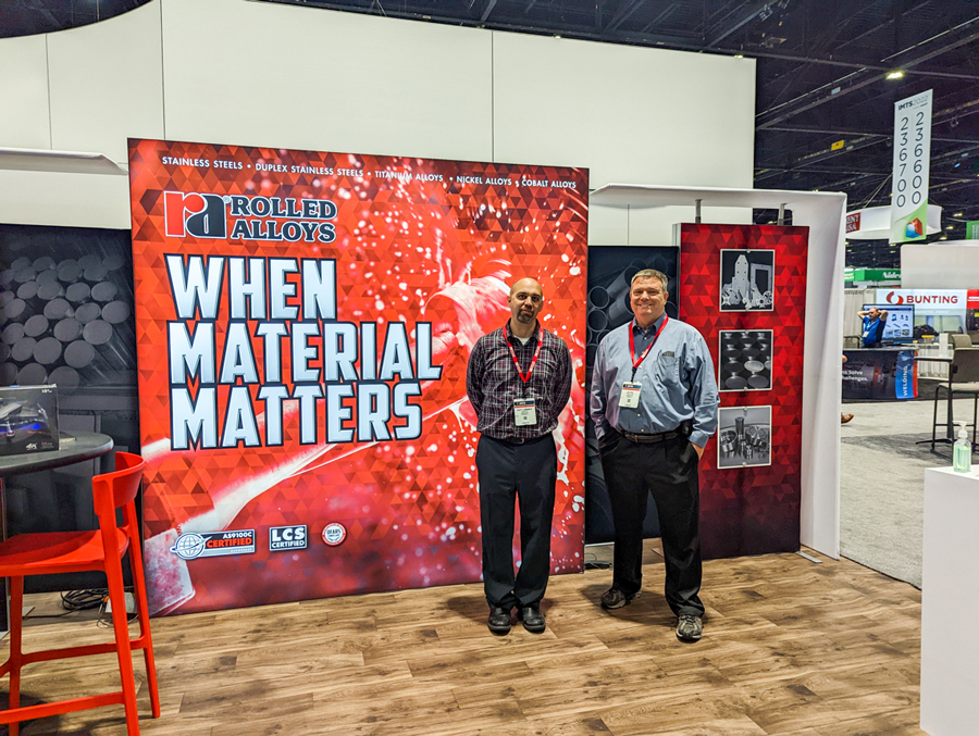 2023 Trade Shows Rolled Alloys 2023 Trade Shows Rolled Alloys